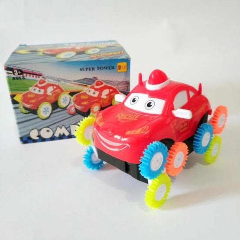 Jual (BISA COD) MAINAN ANAK MOBIL JUNGKIR BALIK CARS MCQUEEN / Mainan ...