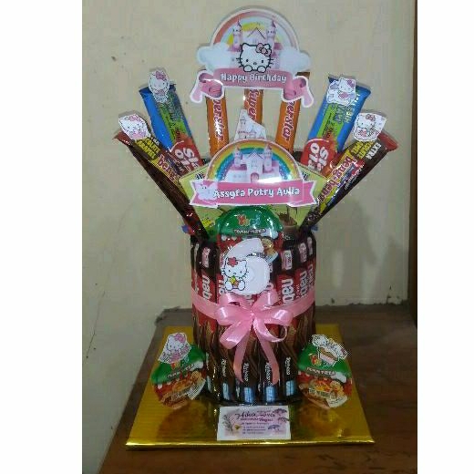 Jual Snack Tower Satu Tingkat/ Snack Cake / Snack Tower Murah | Shopee ...