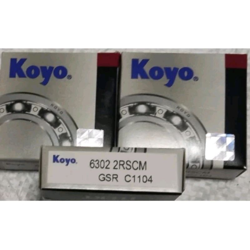 Jual BALL BEARING 6302 2RS KOYO JAPAN | Shopee Indonesia