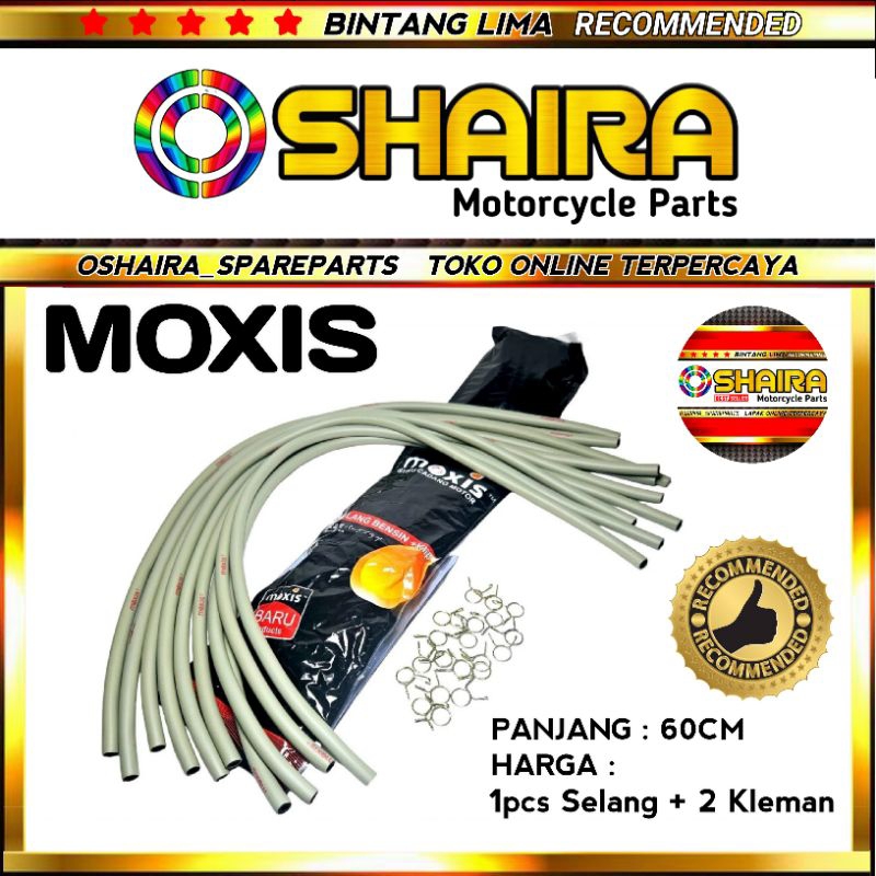 Jual MOXIS - SELANG BENSIN 60CM UNIVERSAL SELANG BENSIN MOTOR SELANG ...