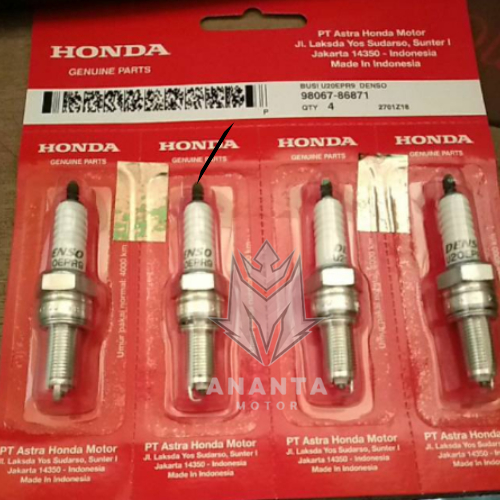 Jual ANANTA 98067-86871 BUSI U20EPR9 AHM ORIGINAL | Shopee Indonesia