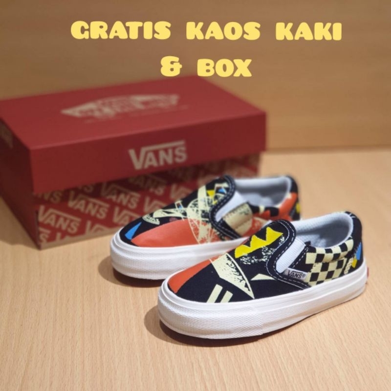 Jual Sepatu Slip On Anak Sepatu Vans Anak OldSkool Laki Laki Perempuan ...