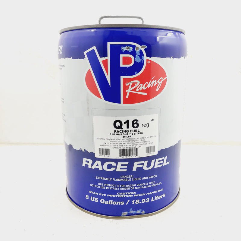 Jual BAHAN BAKAR VP RACING Q16 19LITER | Shopee Indonesia