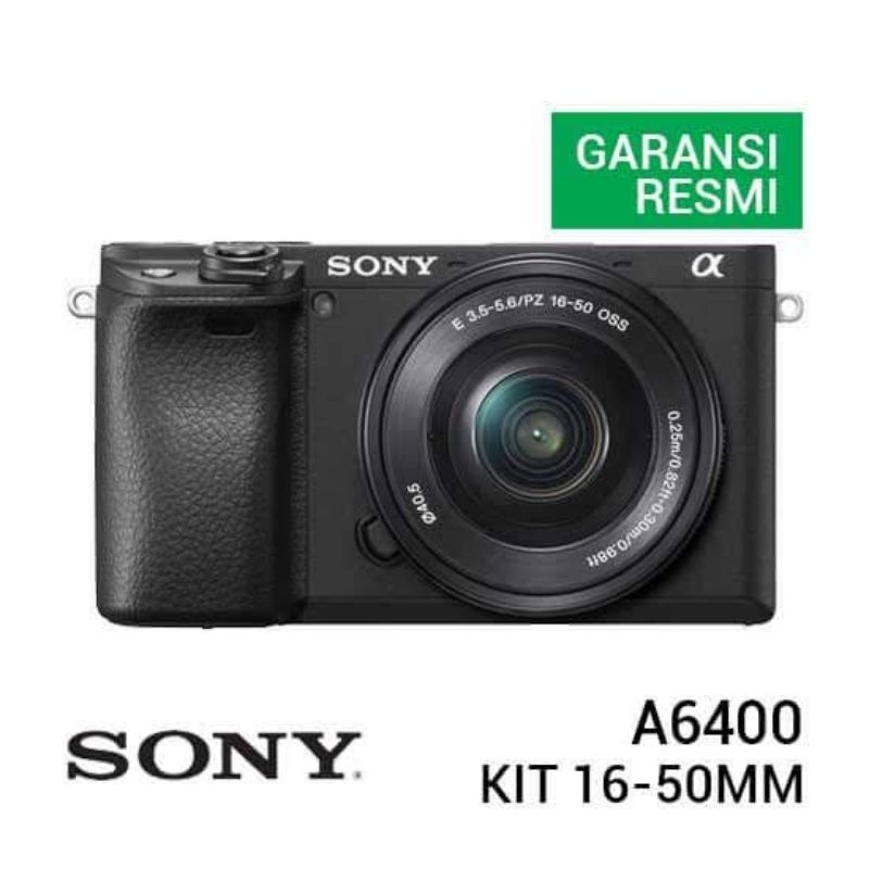 Jual Sony A6400 kit E PZ 16-50mm f/3.5-5.6 OSS Lens | Shopee Indonesia