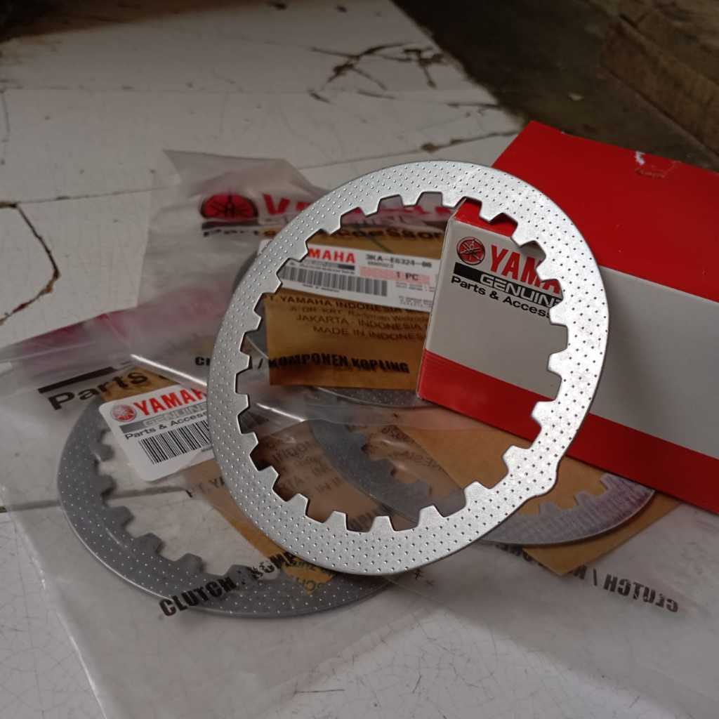Jual BESI PLAT KOPLING/PLAT GESEK RX KING ORIGINAL YAMAHA (3KA-E6324) | Shopee Indonesia