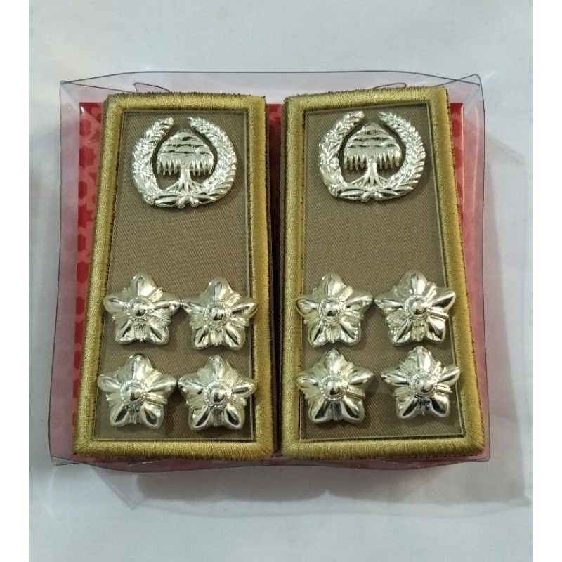 Jual Pangkat PNS Lampung gol 3a,3b,3c3d mika Lis hitam | Shopee Indonesia