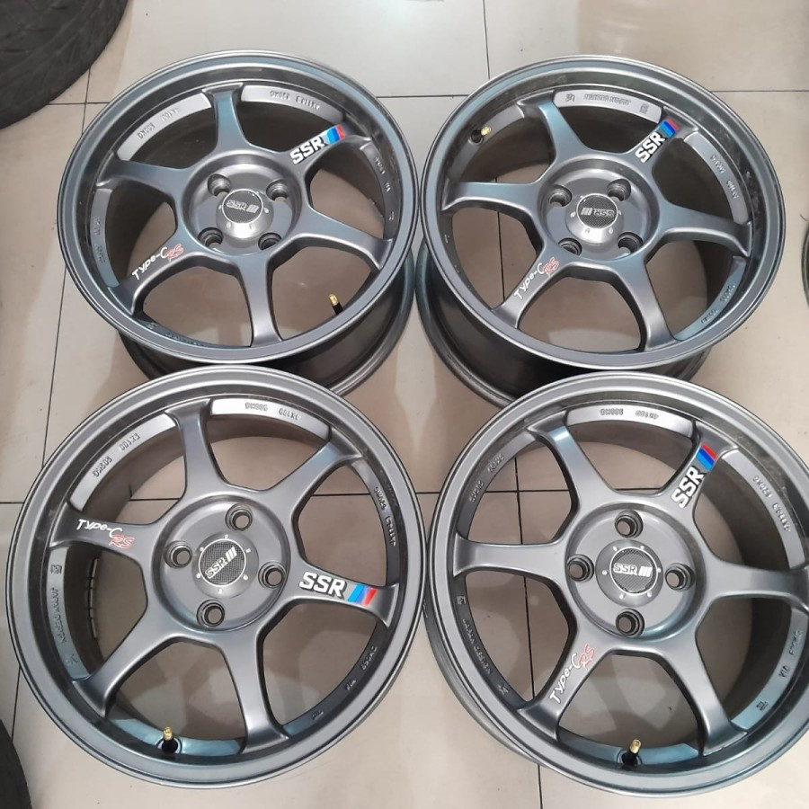 Jual VELG BEKAS MOBIL RACING SSR RING 15 LEBAR 6 BAUT 4X100 | Shopee ...