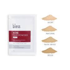 Jual BLESS REFFIL ACNE FACE POWDER 21GR (KEMASAN BARU) | Shopee Indonesia