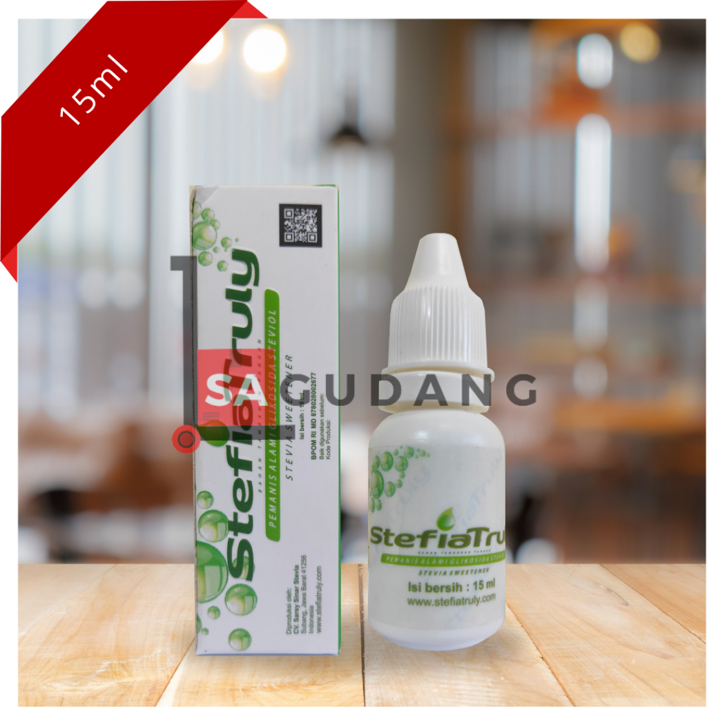 Jual Original 100% Stefiatruly Stevia Sweetener Pemanis Alami Glikosida ...