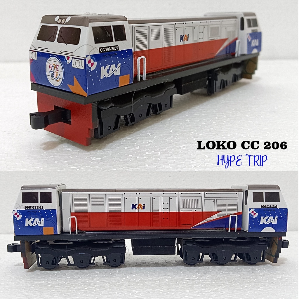 Jual Mainan Viral Mainan Koleksi Miniatur Kereta Api Indonesia Lokomotif Gerbong ( handmade ...