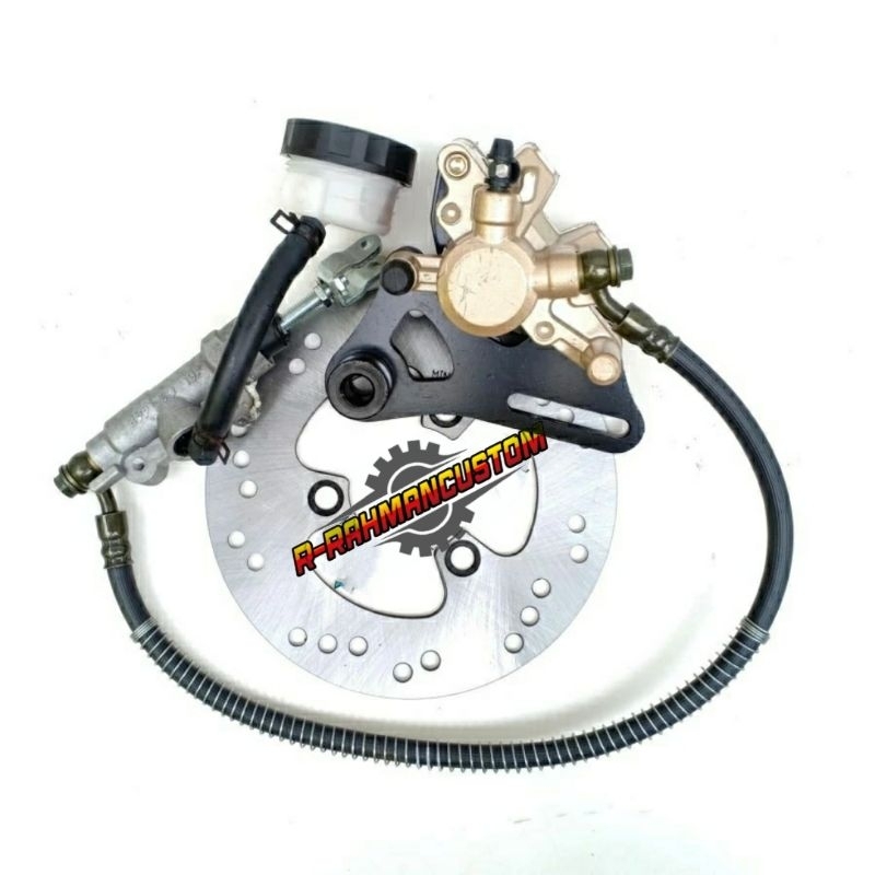 Jual REM CAKRAM BELAKANG ASSY KOMPLIT MASTER SET SATRIA 150 FU MASTER ...