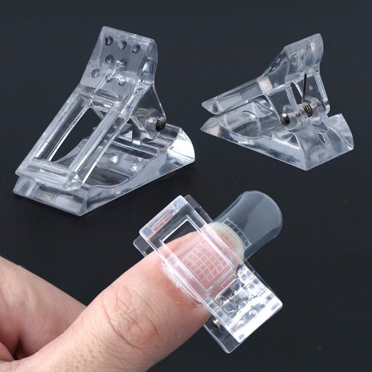 Jual Penjepit Kuku Nail Extension Klip Nail Clip for Polygel Penjepit ...