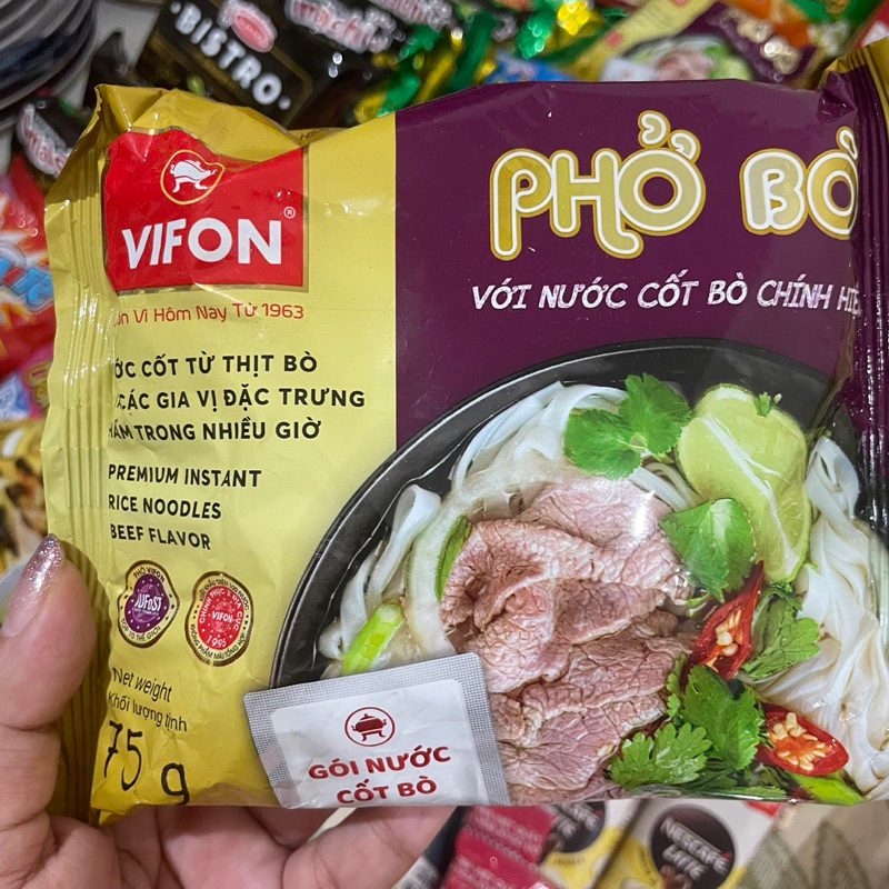 Jual Pho Vietnam Instant Vivon / De Nhat / Chicken / Beef Soup | Shopee ...