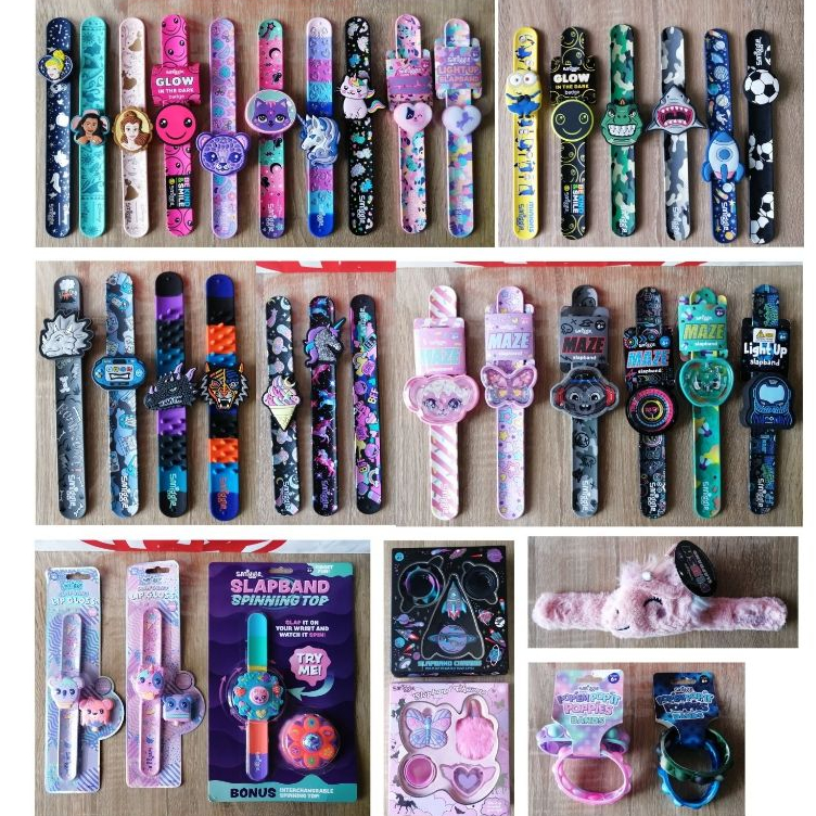 Jual SMIGGLE gelang slapband star wars / frozen / elsa anna / unicorn ...