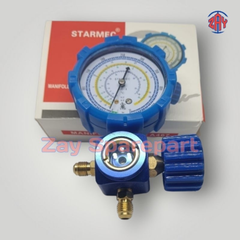 Jual Single Manifold / Testing Manifold single R410 R32 R22 sighglas ...