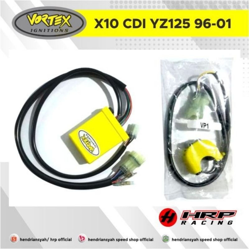 Jual CDI VORTEX X10 CDI YZ125 96-01 motocross roadrace dragbike ...