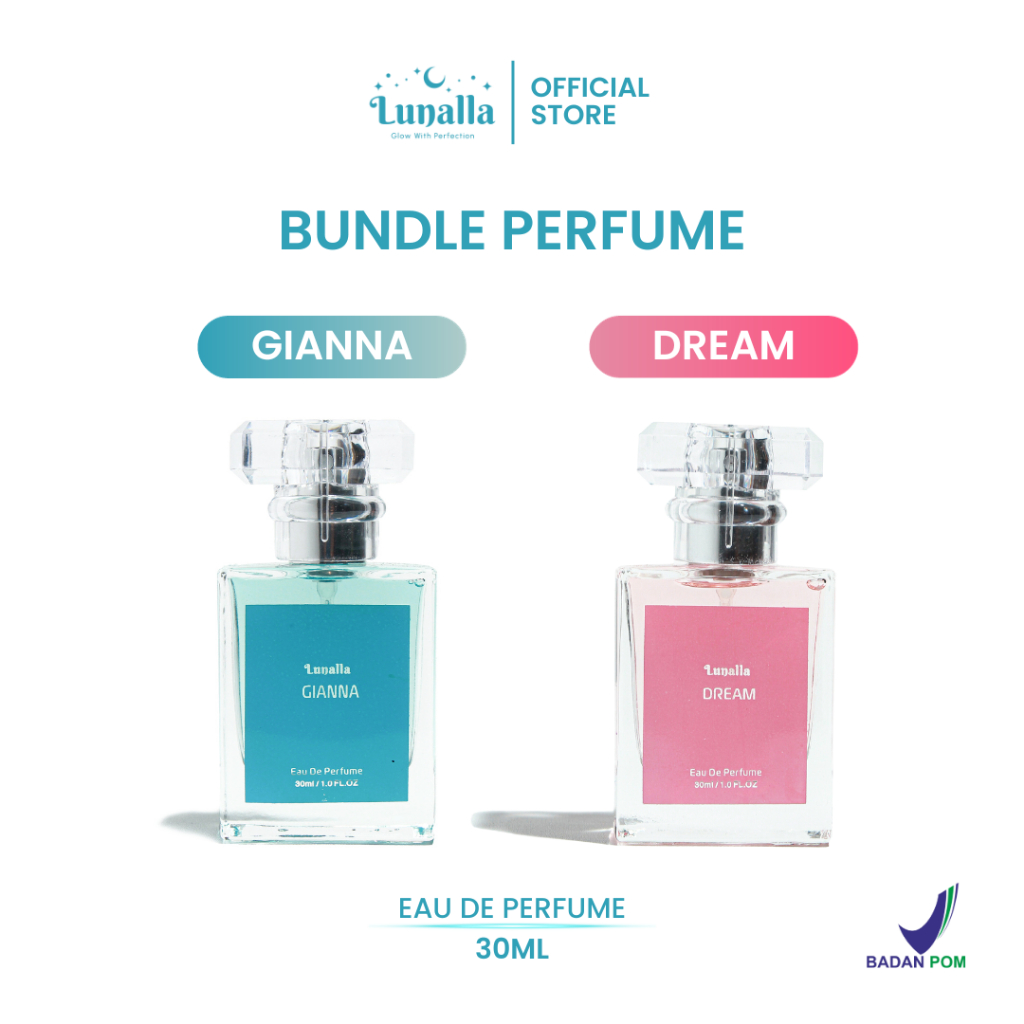 Jual LUNALLA Gianna & Dream Parfum Wanita EDP Eau De Perfume 30ml EDP ...