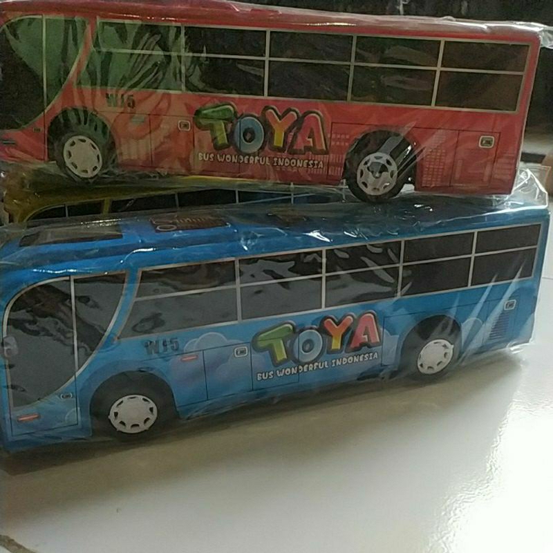 Jual WJS 159 mainan the little bus toya besar panjang,mobil mobilan ...