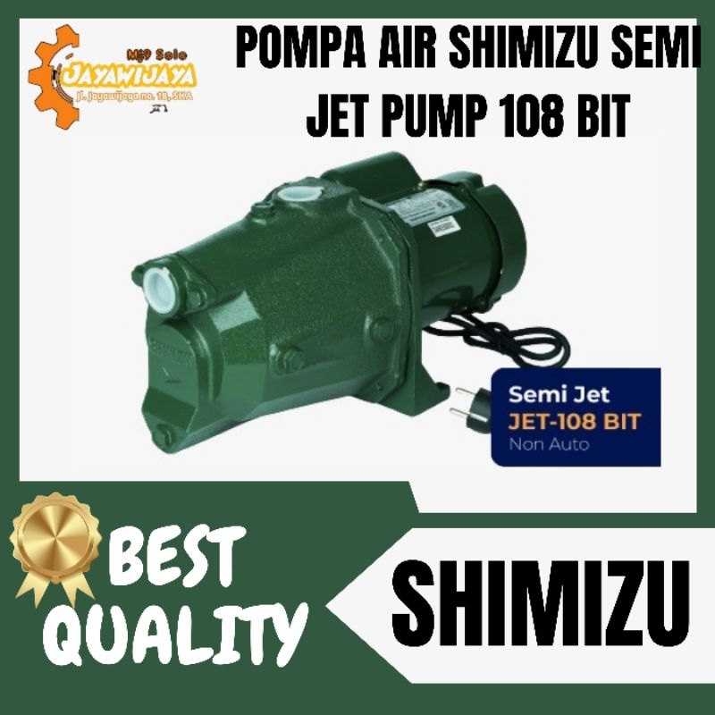 Jual POMPA SHIMIZU SEMI JET 108 BIT - SHIMIZU SEMI JET PUMP 108BITB | Shopee Indonesia