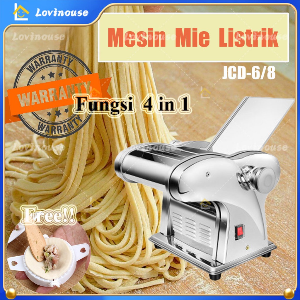 Jual Ready/COD Mesin Mie Listrik Kue bawang mesin stainless pangsit ...