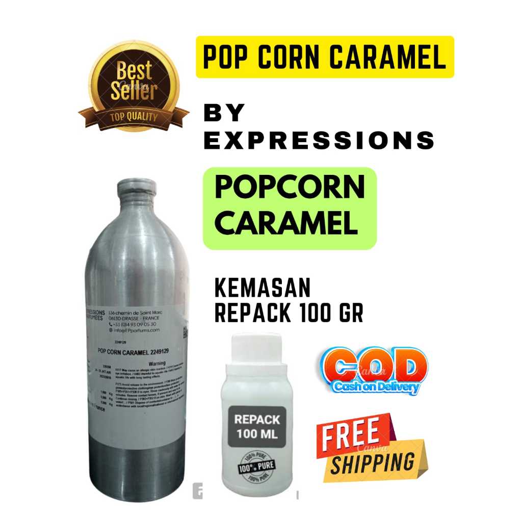 Jual 100 GR POP CORN CARAMEL BY EXPRESSION SEARAH POPCORN CARAMEL BIBIT ...