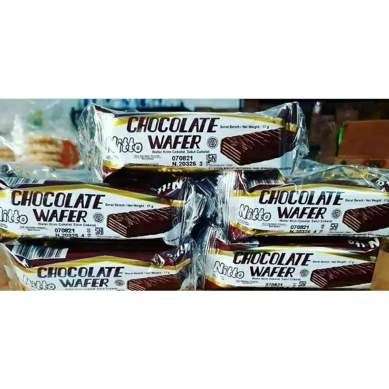 Jual NITTO CHOCOLATE WAFER PACK | Shopee Indonesia