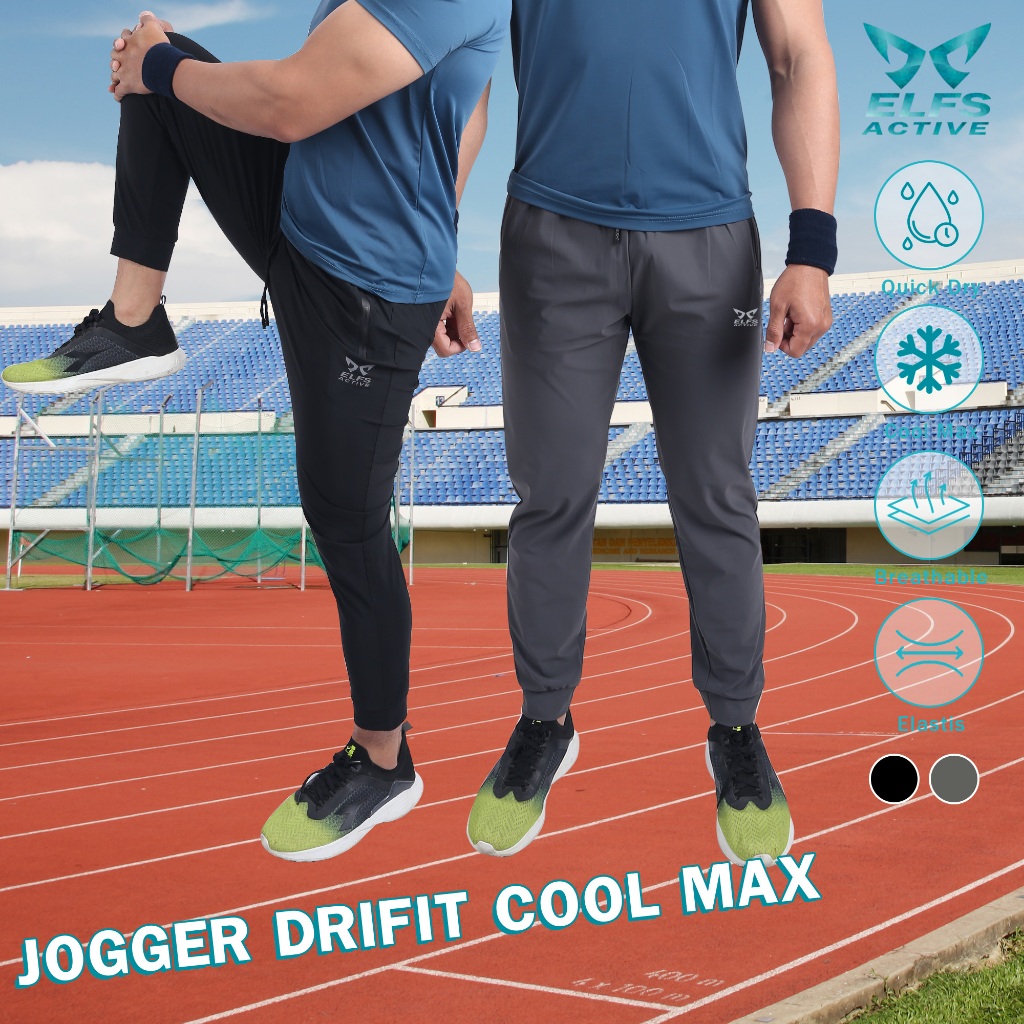 Jual Elfs Active Jogger Cool Max Performance wear Utility Pants | Shopee Indonesia