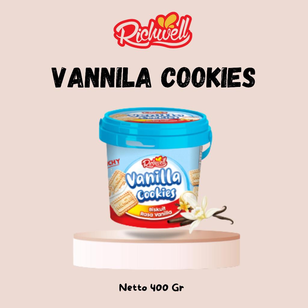 Jual RICHWELL COOKIES CRUNCHY 400G ALL VARIANT RASA CHOCOLATE | MILK ...