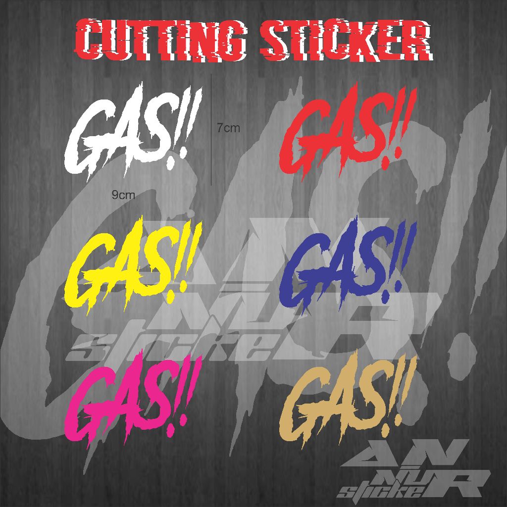 Jual cutting sticker stiker gas sticker tangki motor | Shopee Indonesia