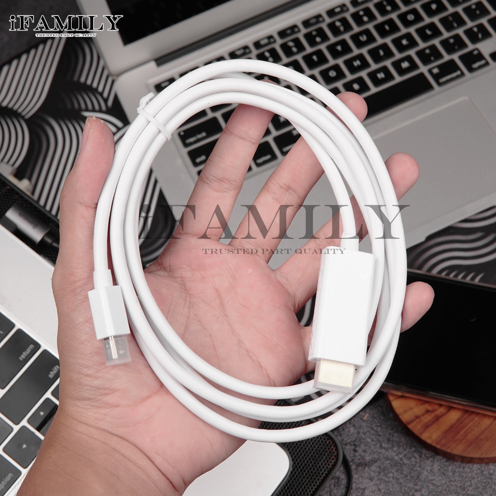 Jual Kabel Mini Display Port to HDMI - 1.8M & 3M | Shopee Indonesia