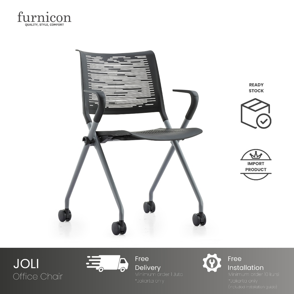 Jual FURNICON Kursi Kantor ergonomis kerja gaming JOLI - Kursi rapat ...