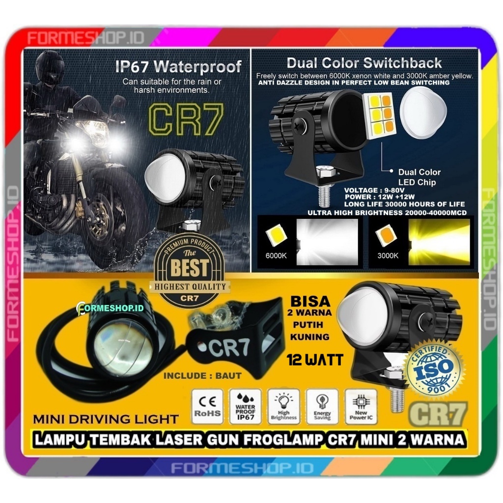 Jual Lampu Tembak/Sorot CR7 Laser Led Mini 2 Warna IP67 - Lampu Tembak ... Jual Lampu Tembak/Sorot CR7 Laser Led Mini 2 Warna IP67 - Lampu Tembak ...