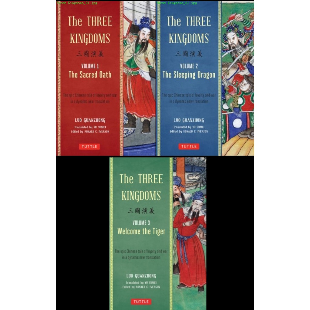 Jual [ENGLISH] Buku The Three Kingdoms Series 3 Book Set By Luo ...