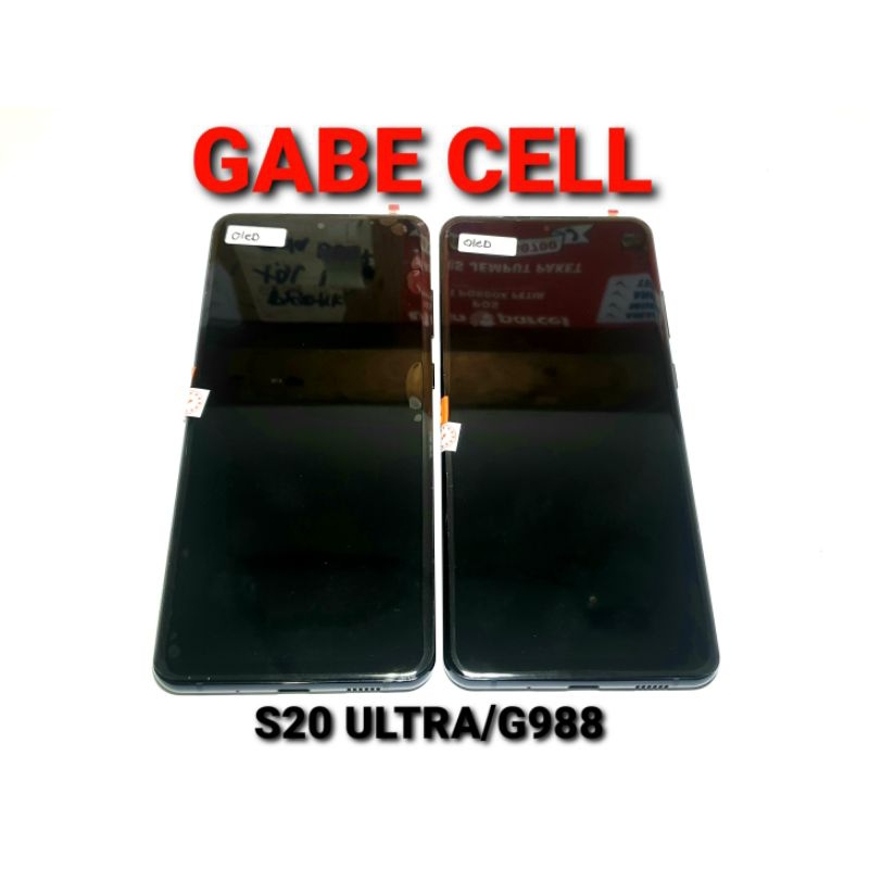 Jual Lcd Samsung S20 Ultra G988 Full Frame Touchscreen Oled Ori