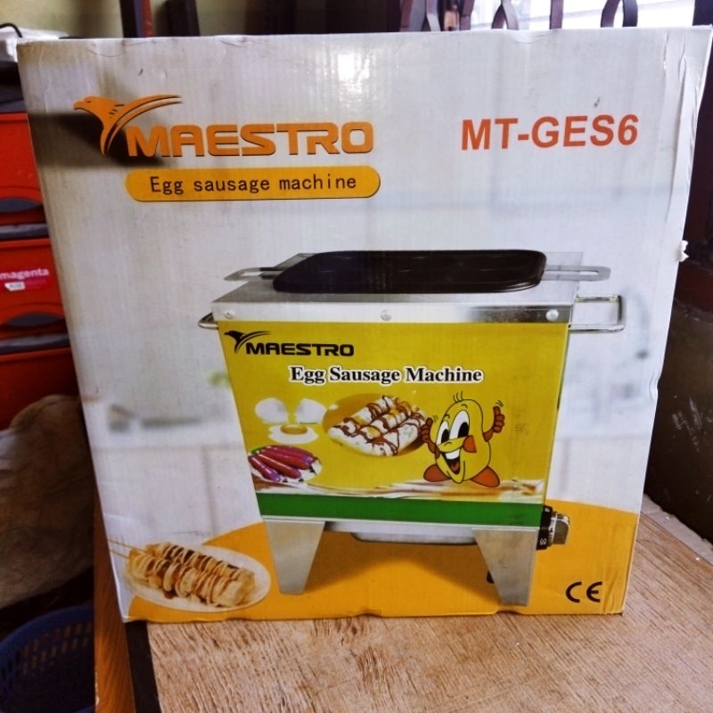 Jual MESIN SOSTEL SOSIS TELUR 6 LOBANG GAS EGG SAUSAGE MAESTRO | Shopee ...