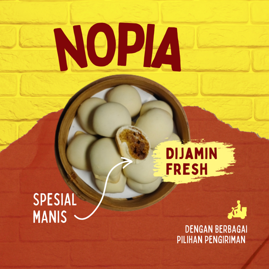 Jual Nopia Gula Jawa Nopia Cemilan Manis Nopia Gula Jawa Jajanan Manis ...