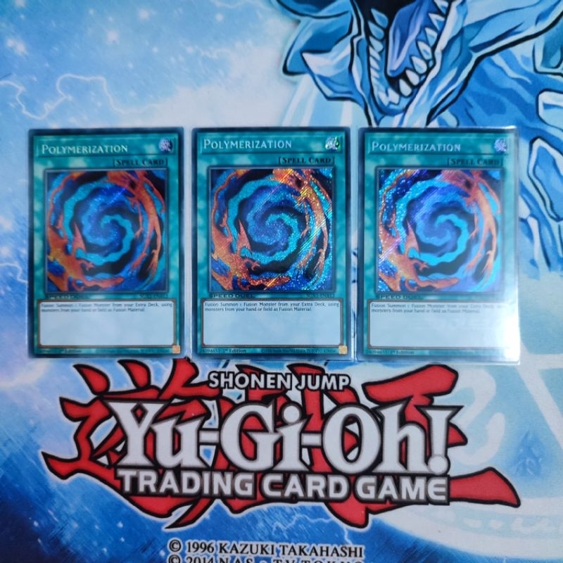 Jual yugioh paket playset polymerization SGX1 secret rare original ...