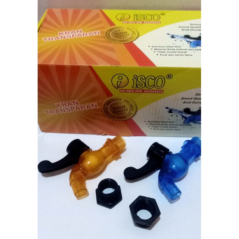 Jual KRAN PVC TRANSAPARAN ISCO/GRT/ 1/2" PROMO per 1 pcs | Shopee Indonesia