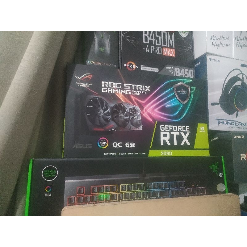 Jual Asus Rog Strix RTX 2060 6gb OC (second) | Shopee Indonesia