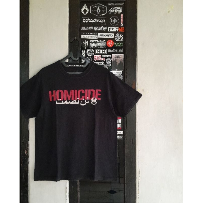 Jual T-Shirt HOMICIDE - BARISAN NISAN III (Likeblackmerch) | Shopee ...