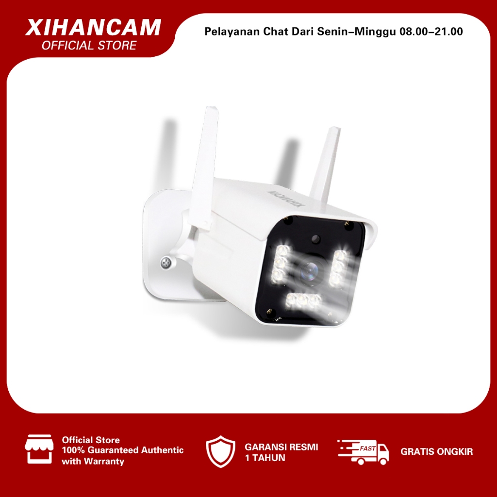Jual XIHANCAM Two-Way Calling Smart Cctv Wifi Outdoor Waterproof IP ...