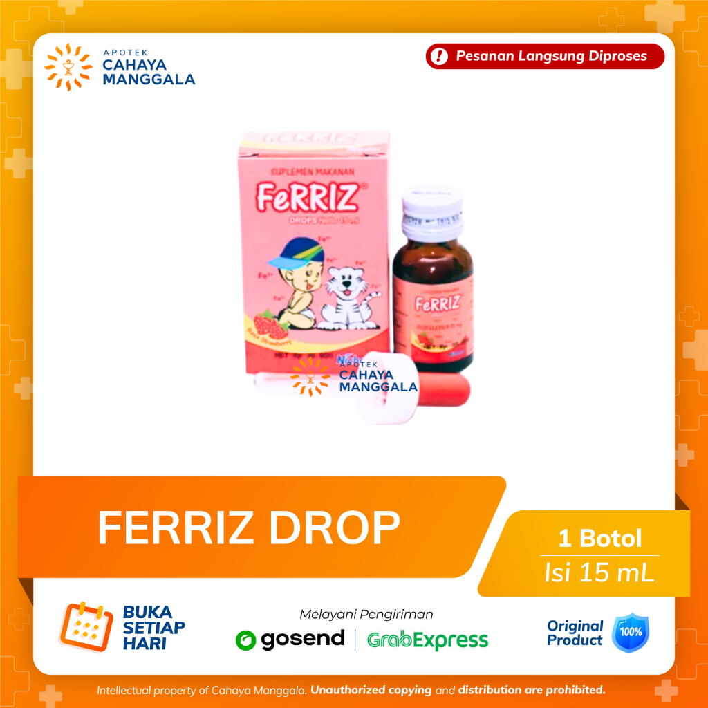 Jual FERRIZ DROP 15 ML | Shopee Indonesia