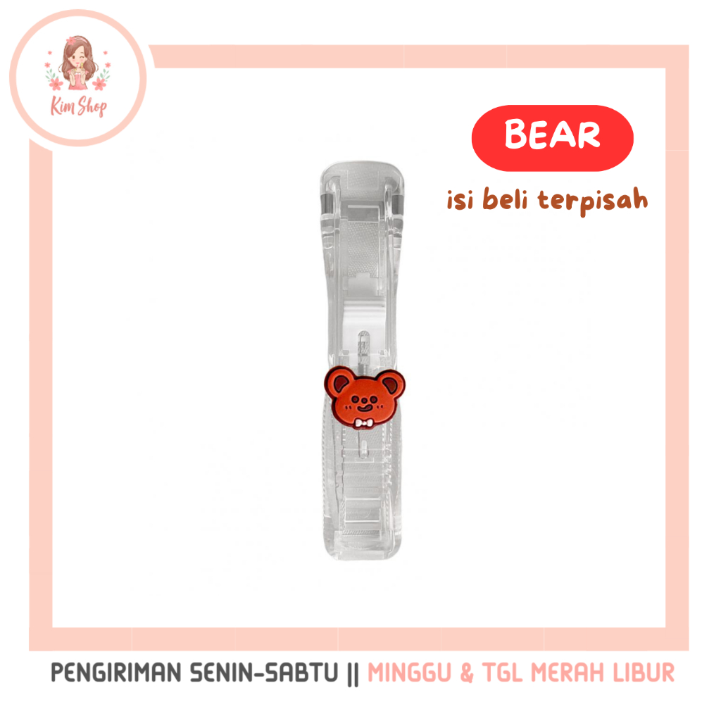 Jual KIM SHOP - Klip Penjepit Kertas Otomatis Binder Klip Portable ...