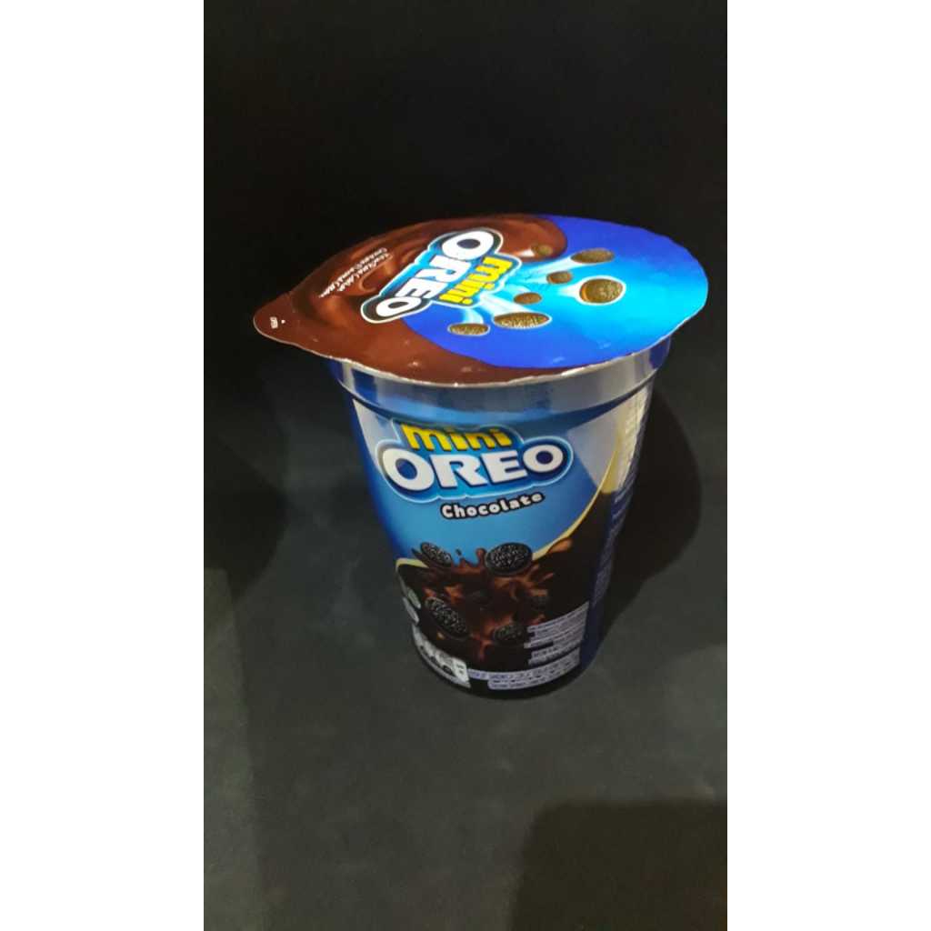 Jual OREO MINI CUP CHOCOLATE 61.3G | Shopee Indonesia