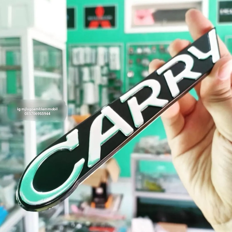Jual Emblem logo CARRY ADIPUTRO suzuki ukuran original bagasi carry adi ...