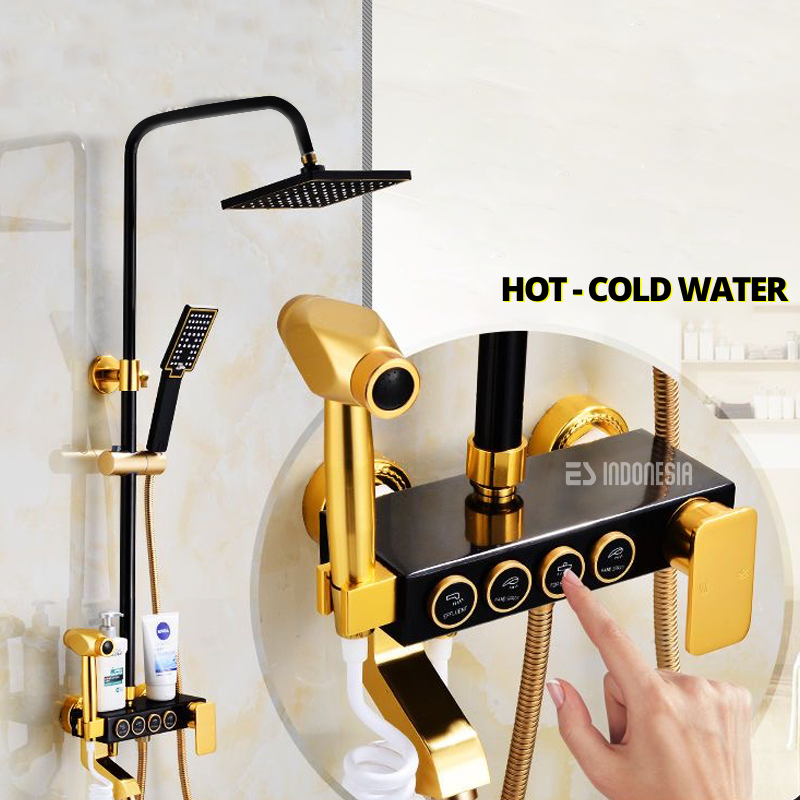 Jual ESIndo Set Shower Mandi Full Set Dengan Kran Panas Dingin Dan ...