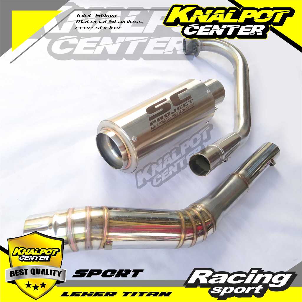 Jual KNALPOT RACING SC PROJECT R15 V2 V3 V4 VIXION SATRIA FU CB150 ...