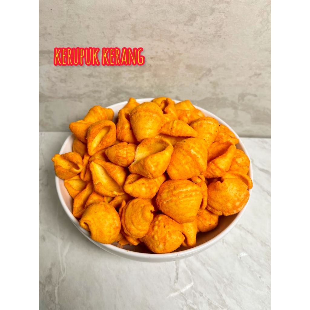 Jual Kerupuk Kerang Rambo Super Pedas 250 gr (1/4 kg) | Shopee Indonesia
