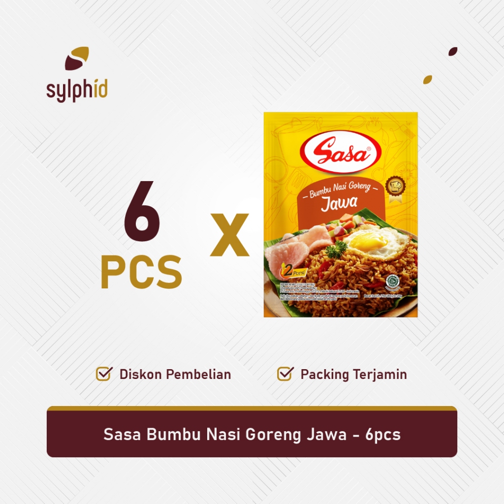 Jual Sasa Nasi Goreng Jawa 20 gram / Bumbu Masak Dapur Instan (6 pcs ...