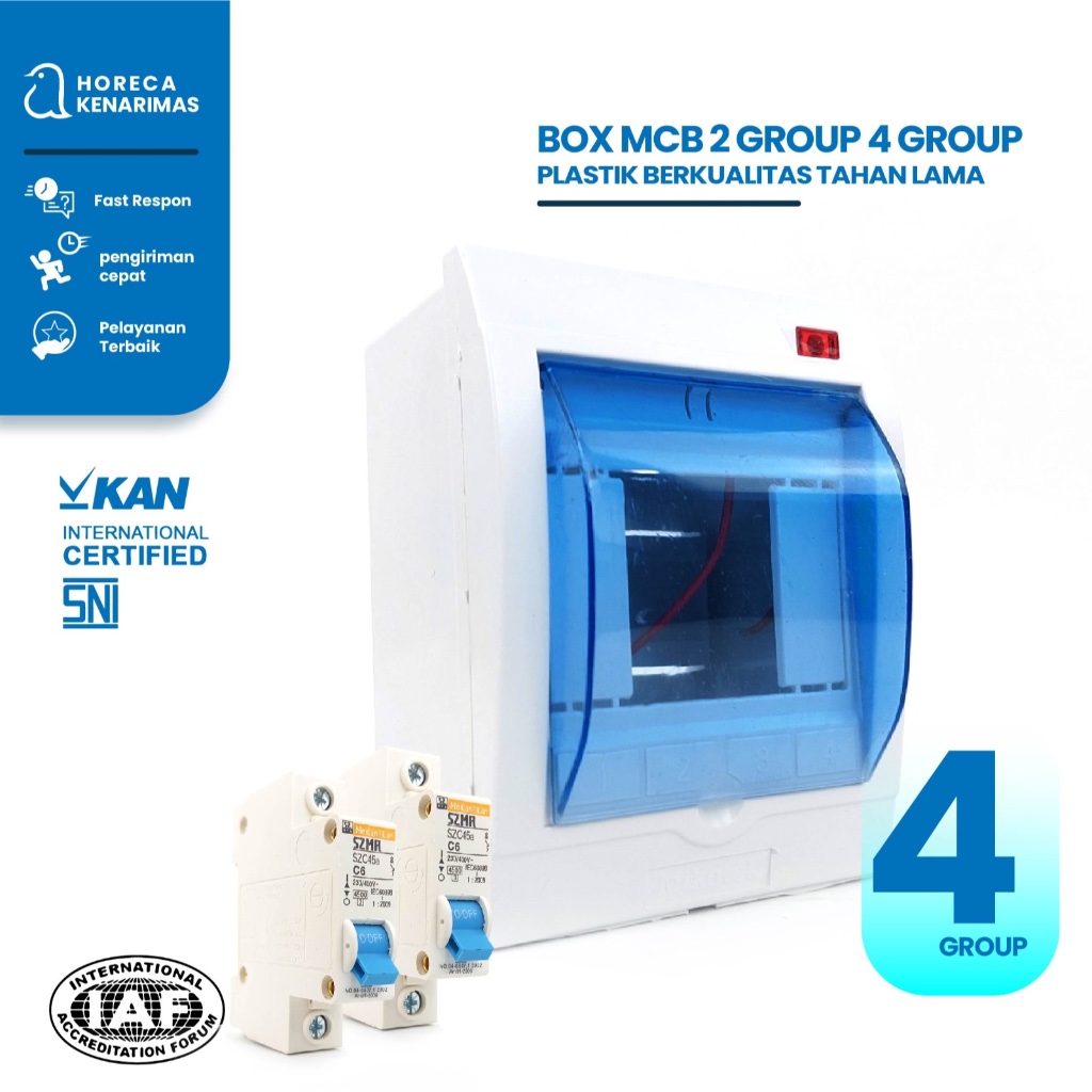 Jual Toko kenarimas - MCB FUSE BOX MCB 2 Group Box MCB 4 Group premium ...